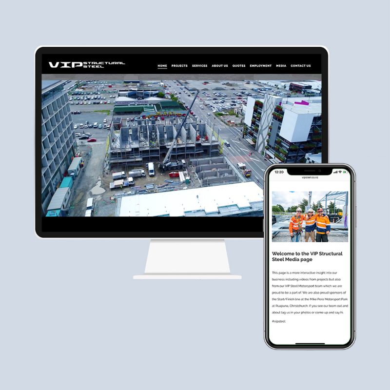 VIP Structural Steel | MoMac Creative Agency